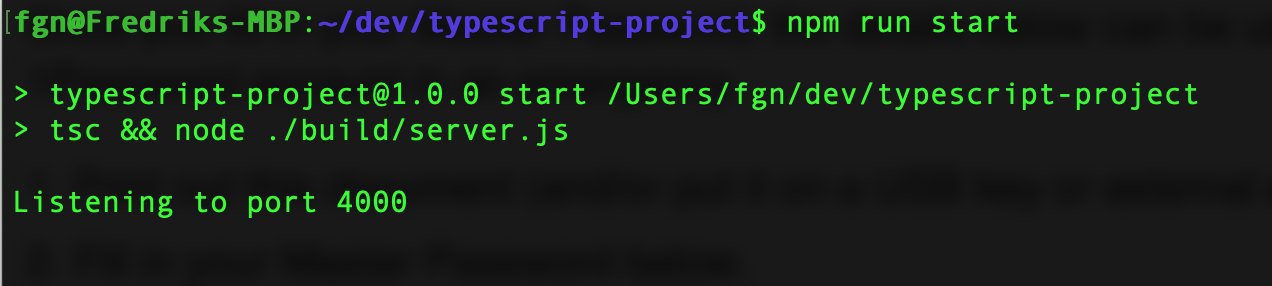 Getting started with Typescript and Express – Commerce of the future